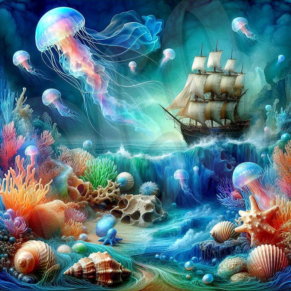Deep blue sea – Rhinestone Goddess Creations