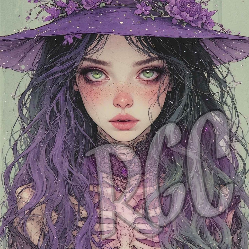 Boney Bonnie Witch – Rhinestone Goddess Creations